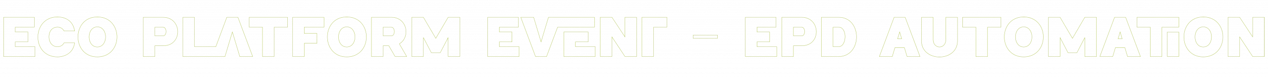 Stakeholder Event EPD Automation